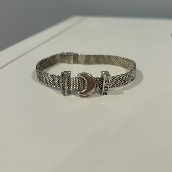 Pandora | Jewelry | Pandora Mesh Bracelet With Clasp | Poshmark